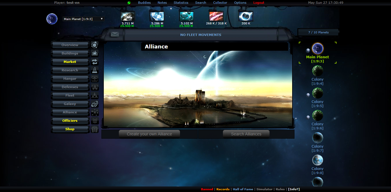 OGame.Fun - Online Browser Space Game - Global OGame